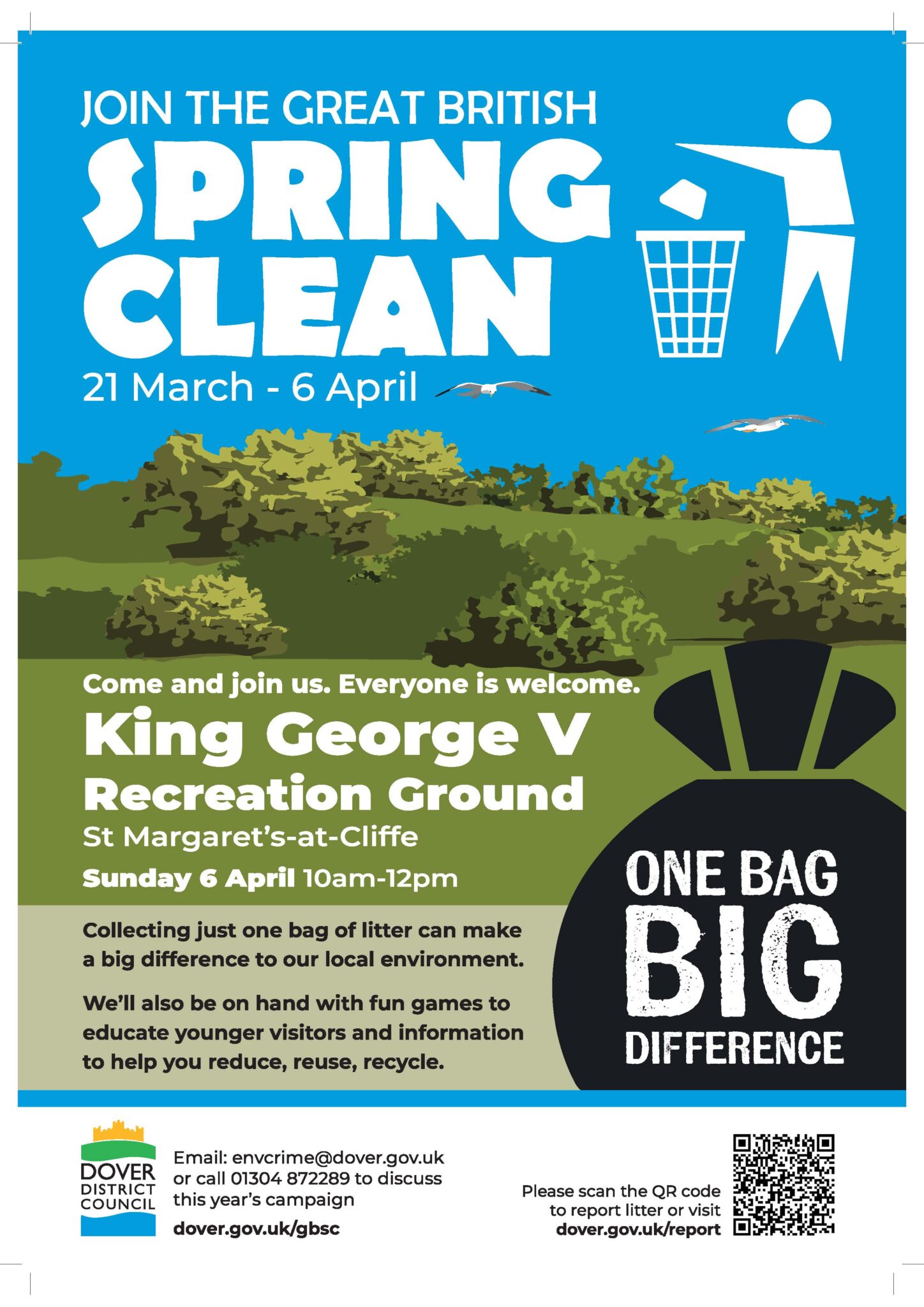 St Margaret's At Cliffe Parish Council » Join The Great British Spring ...